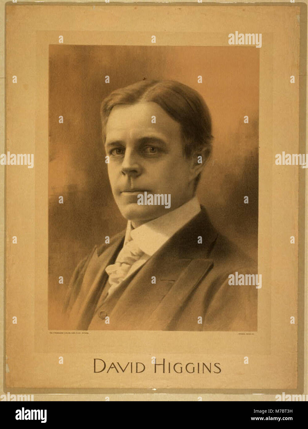 A portrait of David Higgins, a notable historical figure, taken in the ...