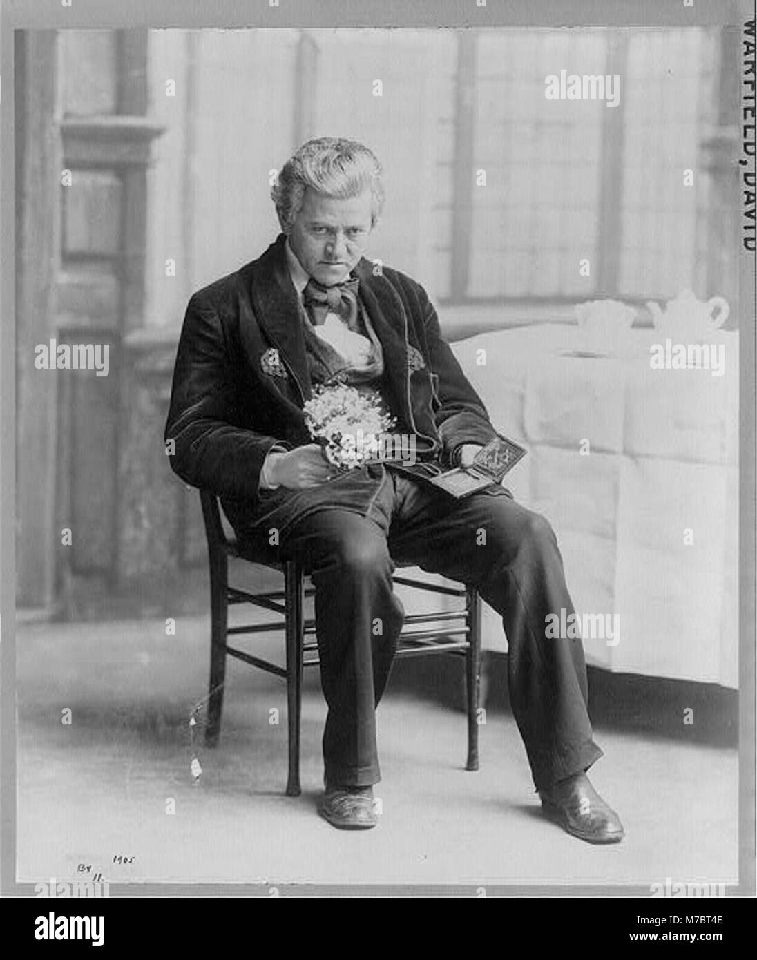 David Warfield (1866-1951), a prominent actor, known for his work in ...