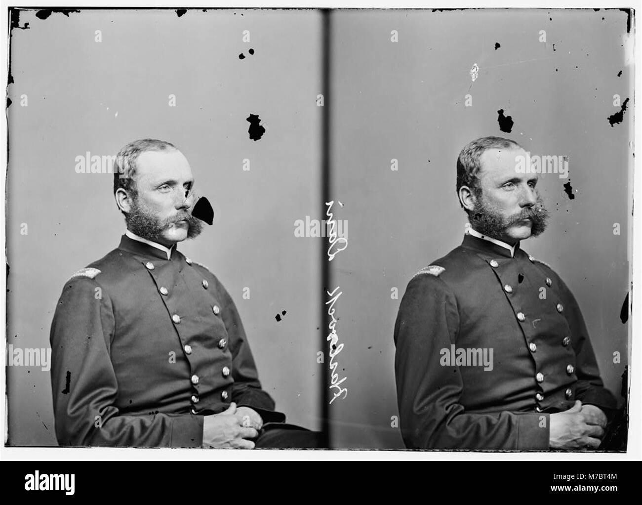 A formal portrait of General H. (Hasbrouck) Davis, an important figure ...