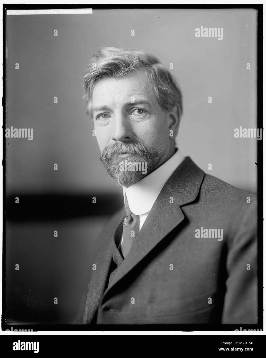 Portrait of L.M. Davis, an honorable figure, captured in this ...