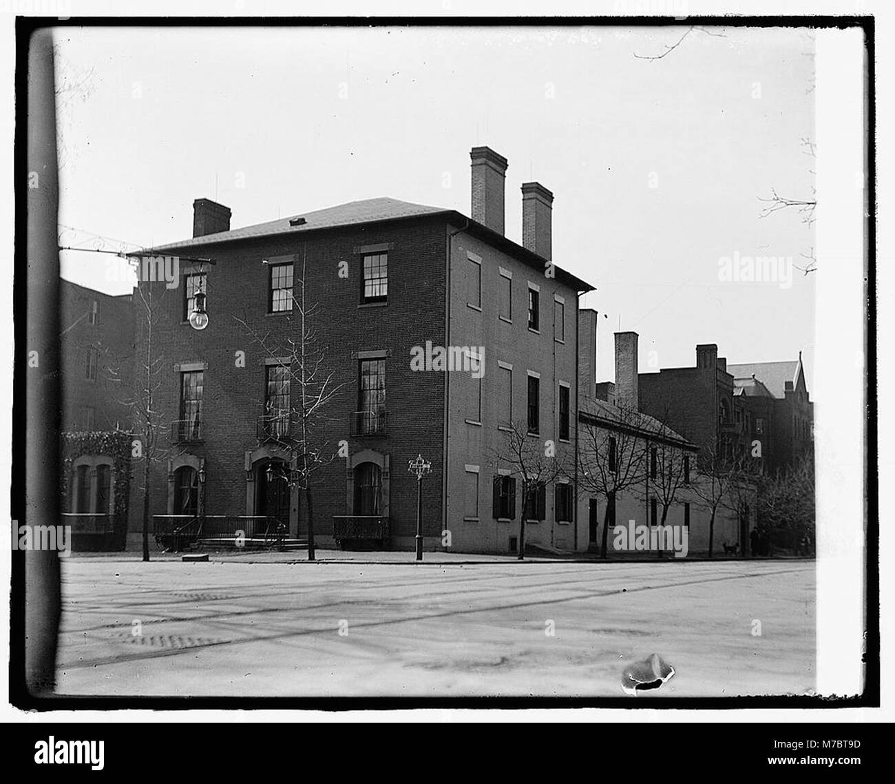 Exterior view of Decatur House, located at 17th and H Streets in ...