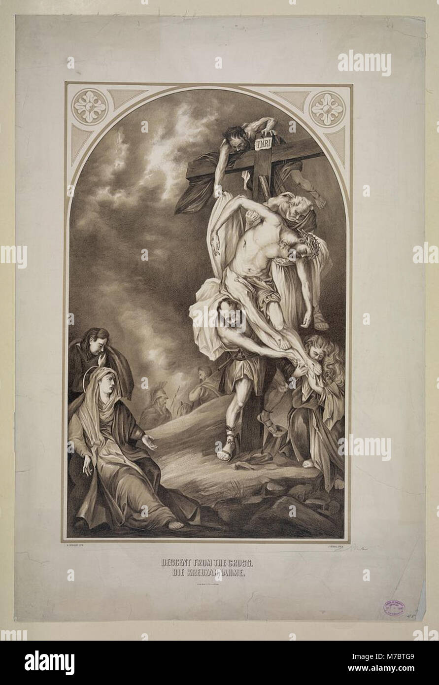 Jesus christ removal of the cross hi-res stock photography and images ...