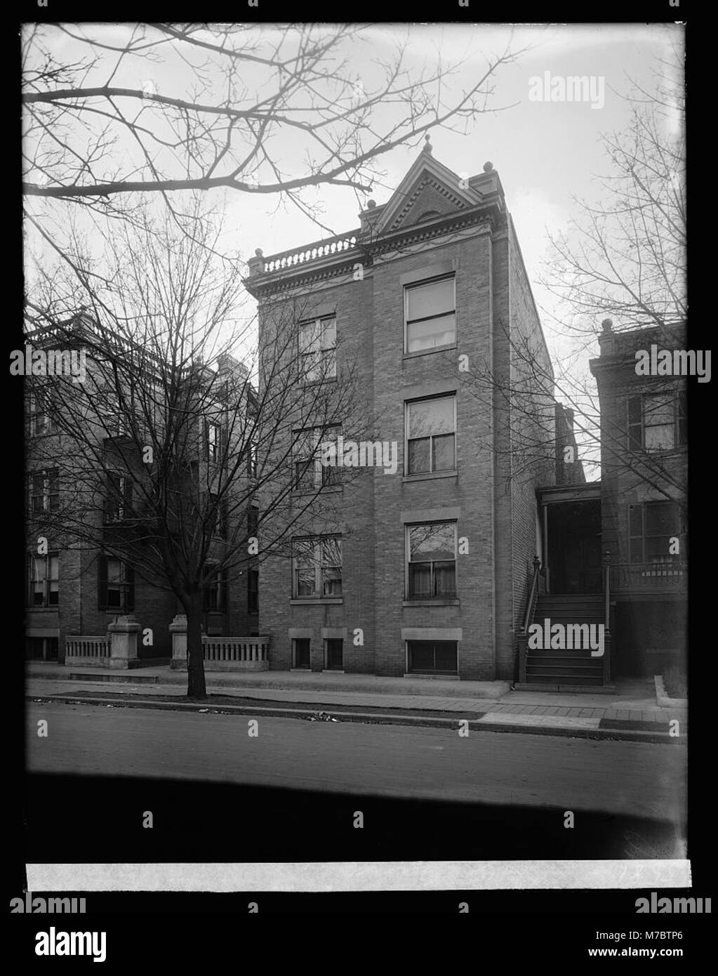 The image shows 1414 Girard Street in Washington, D.C., a location ...