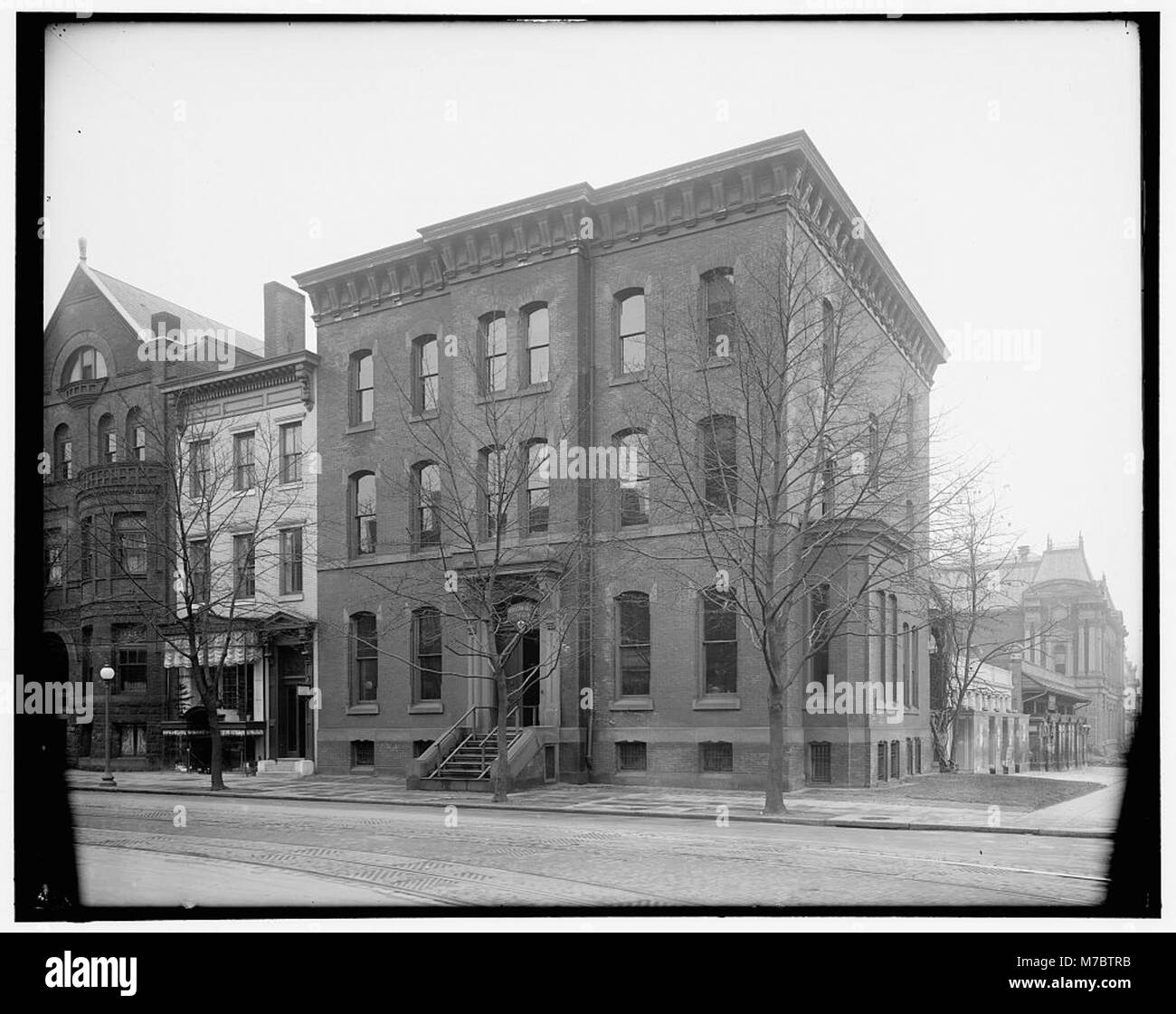 The image shows the 1600 block of H Street, N.W. in Washington, D.C ...