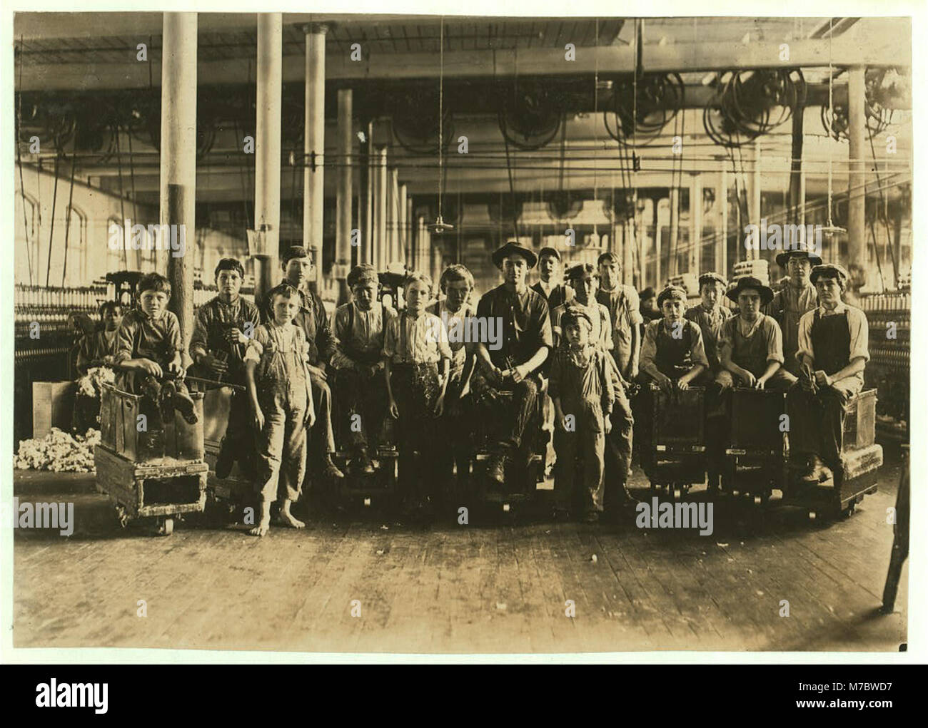 A few of the doffers and sweepers in the Mollahan Mills. Witness Sara R ...
