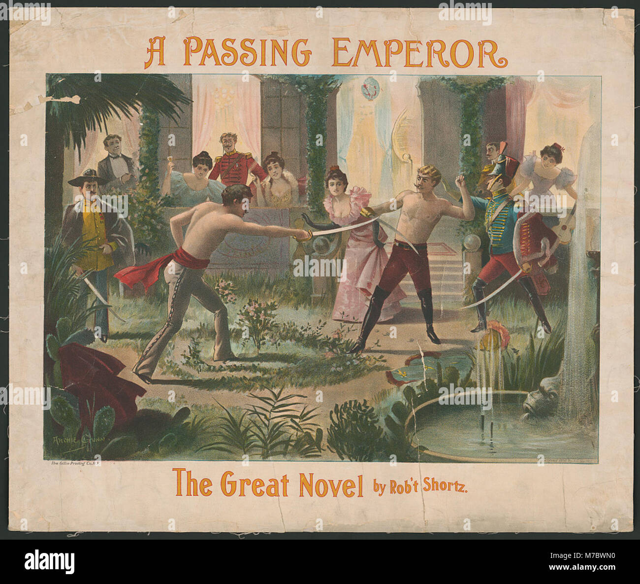 A historical book cover of 'A Passing Emperor,' written by Robert ...