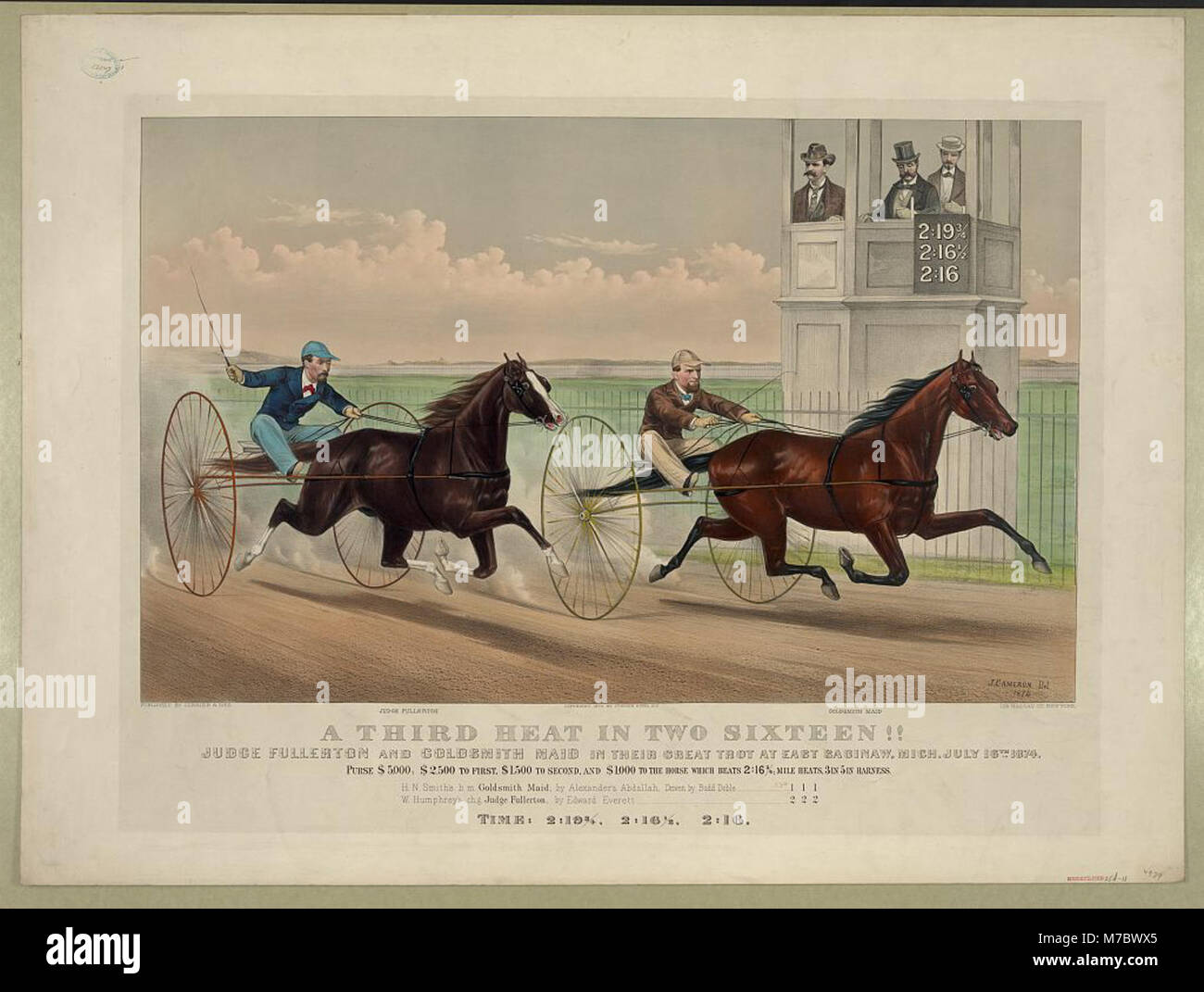 A third heat in two sixteen!!- Judge Fullerton and Goldsmith Maid in ...