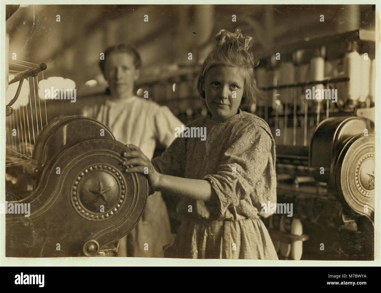 The Spinner Lancaster Cotton Mills in South Carolina, showing the ...