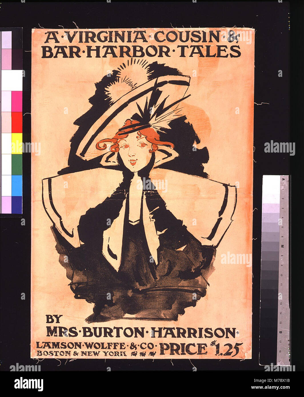 A historical photograph capturing scenes from a tale set in Virginia ...