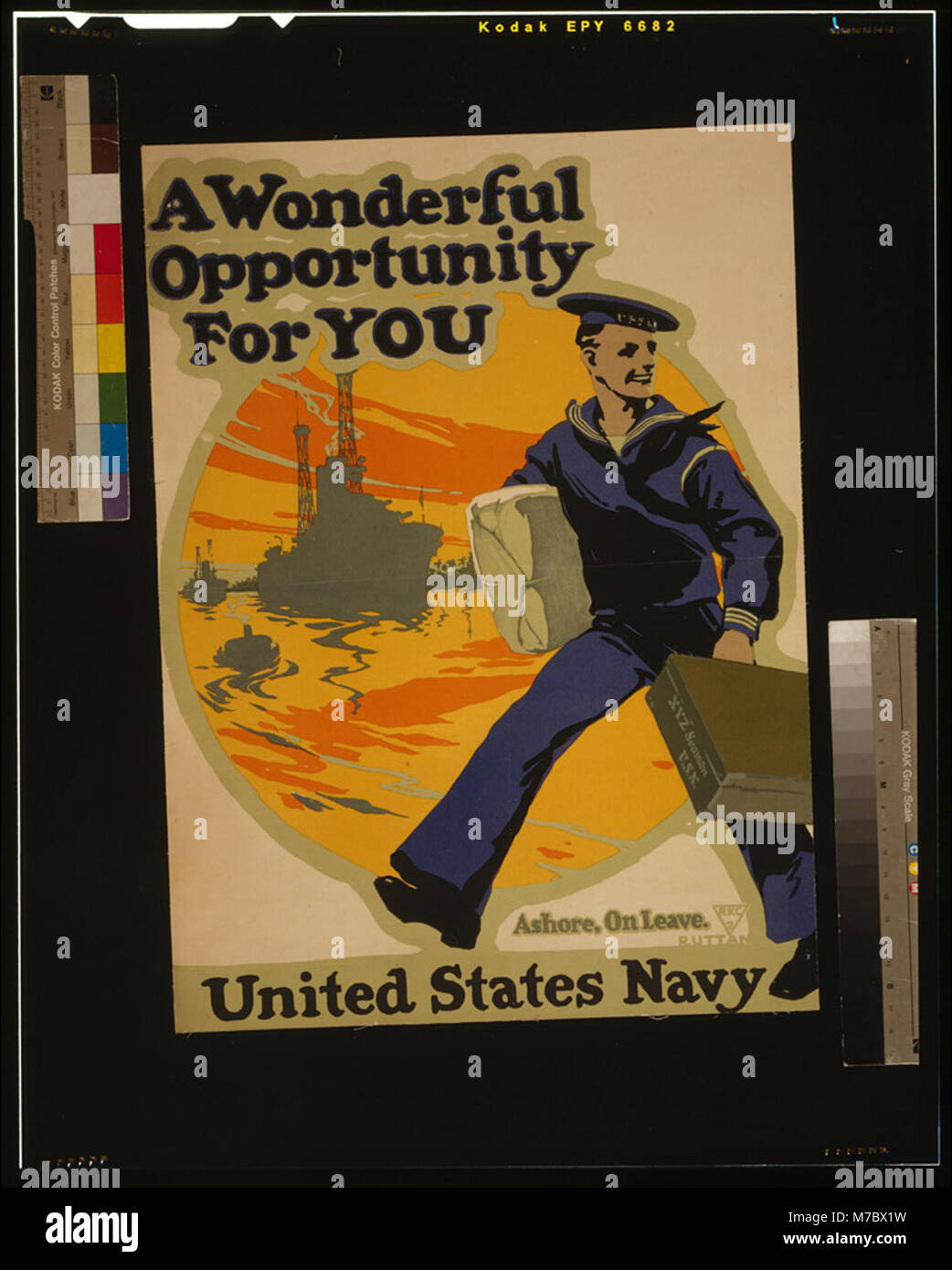 A recruitment advertisement for the United States Navy, created by ...
