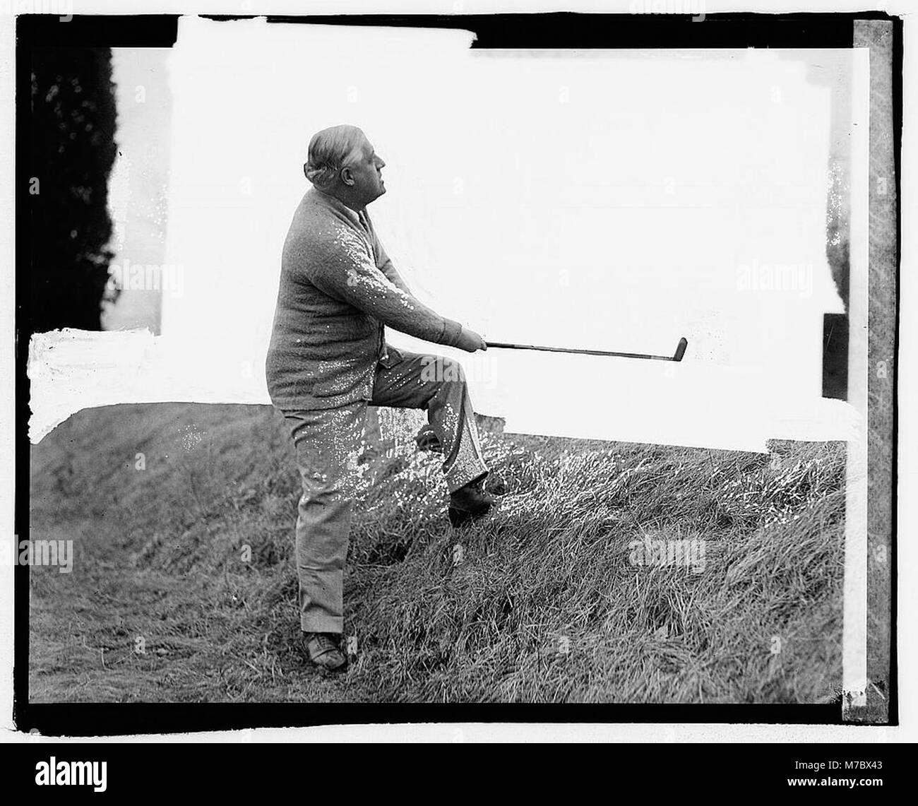 A photograph of A. Mitchell Palmer, an American lawyer and public ...