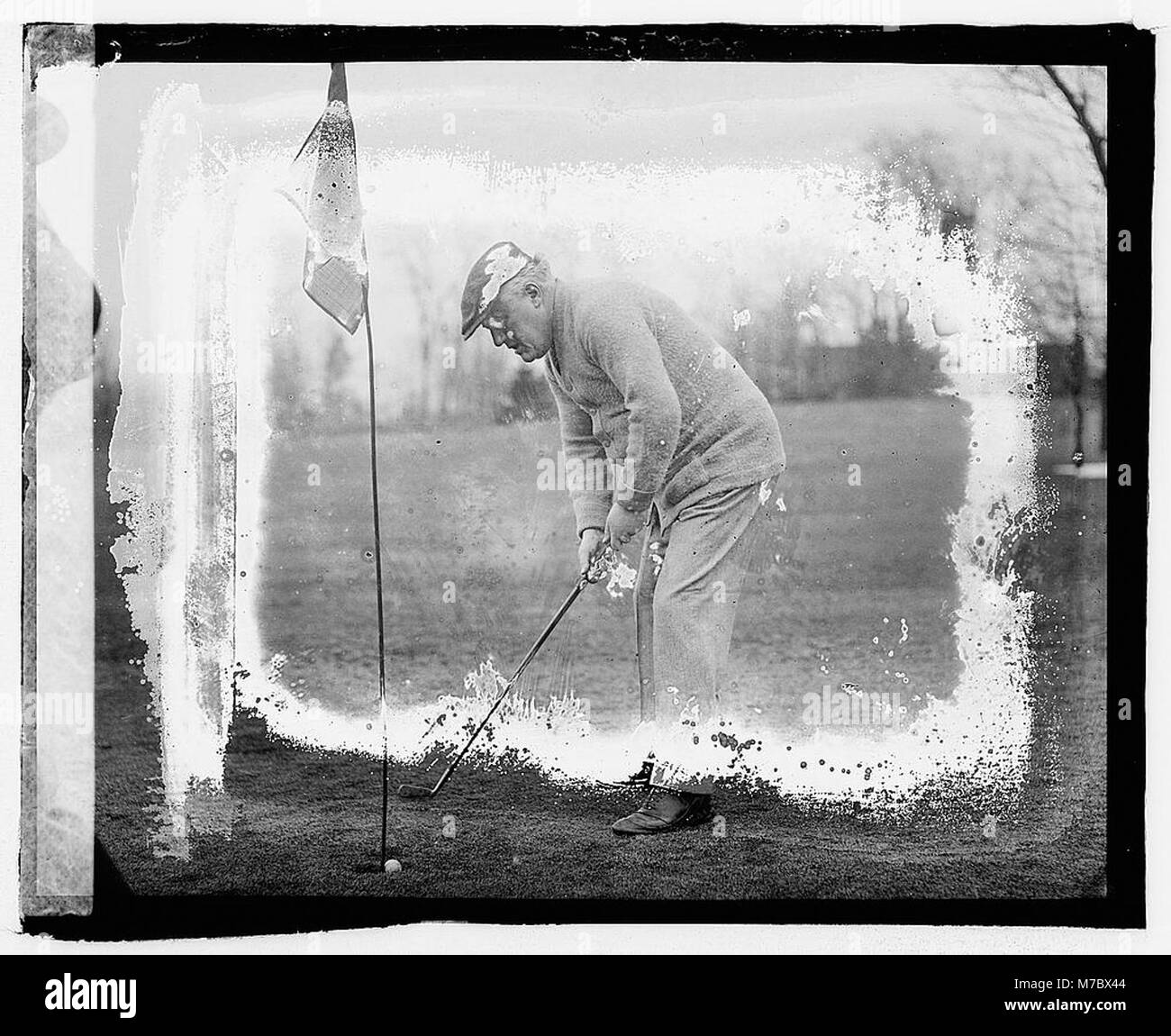 A photograph of A. Mitchell Palmer, an American attorney and politician ...