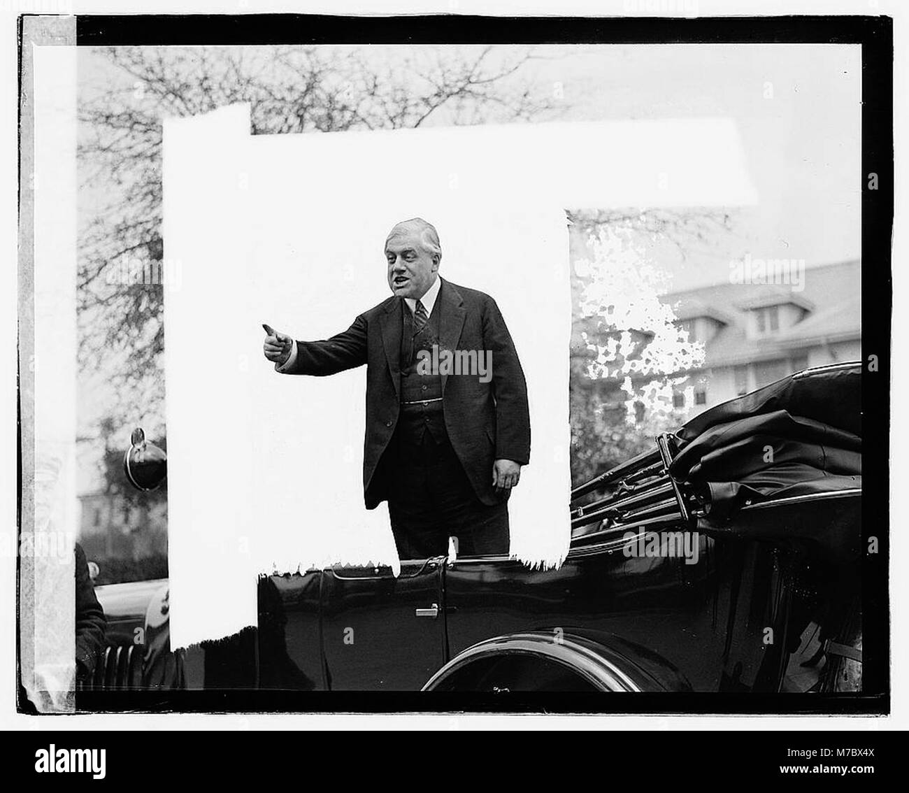 A. Mitchell Palmer, a prominent American lawyer and politician, served ...