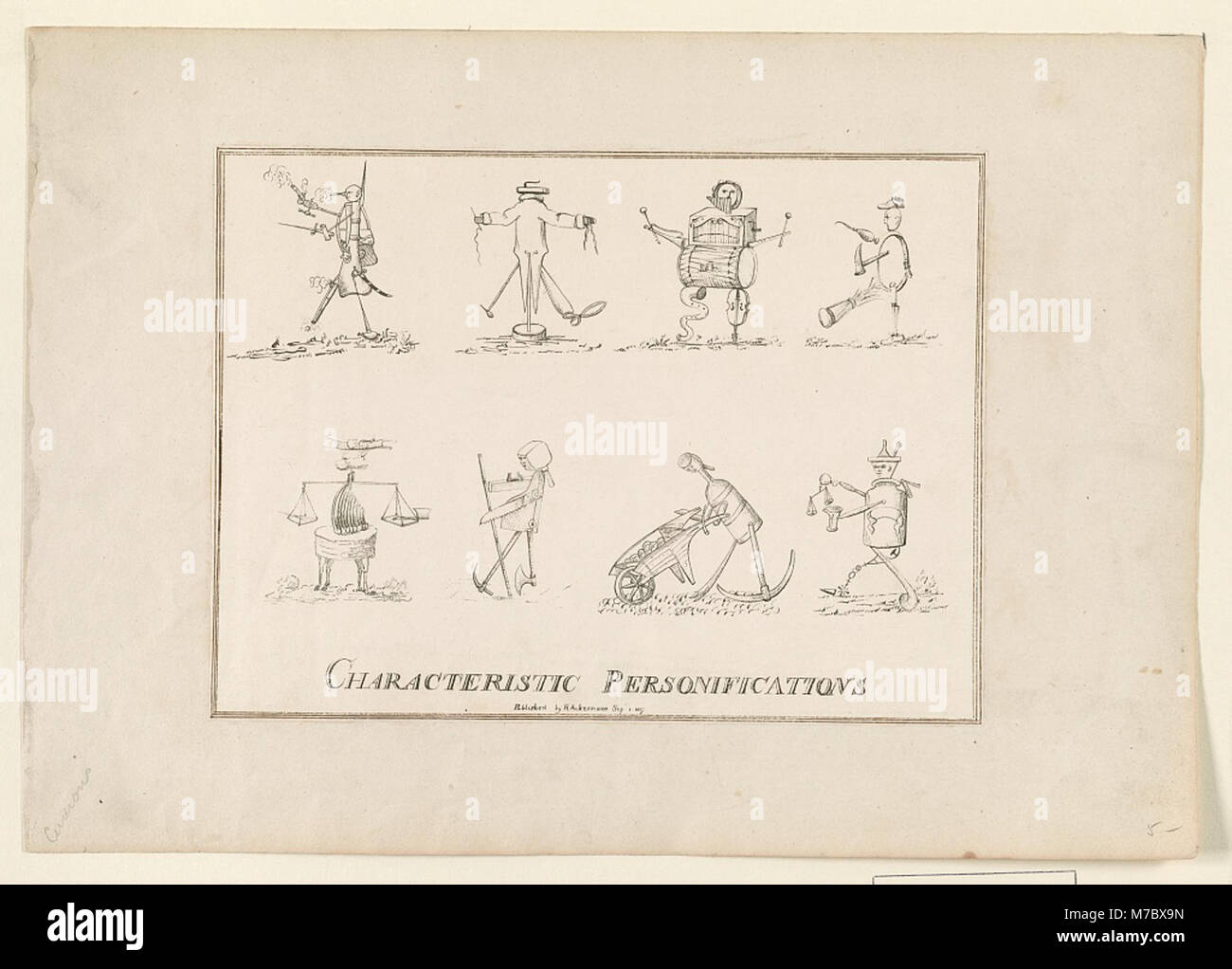 A study in characteristic personifications, focusing on symbolic ...