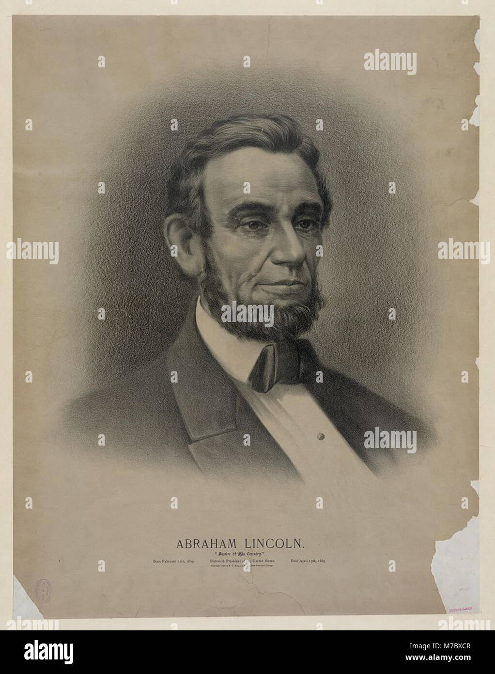 This iconic photograph of Abraham Lincoln captures the 16th President ...