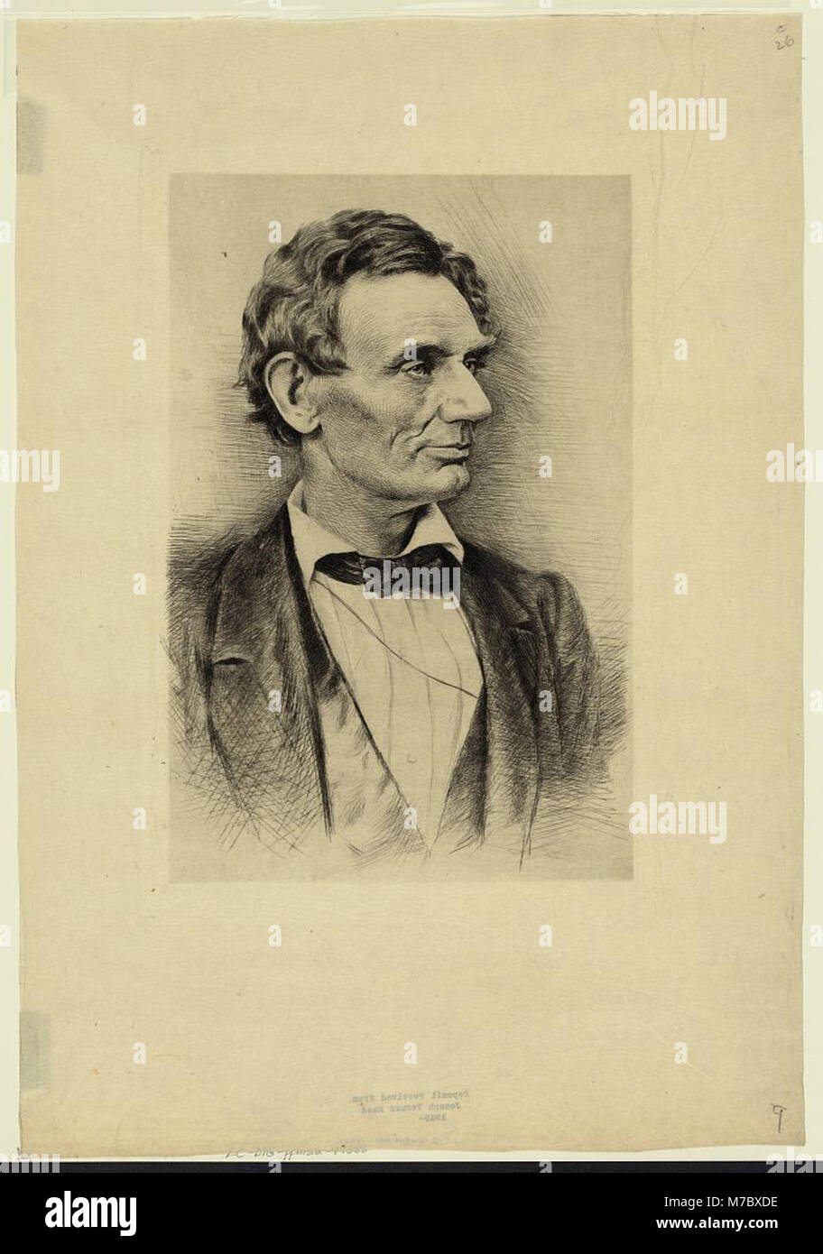 Abraham lincoln without beard hi-res stock photography and images - Alamy