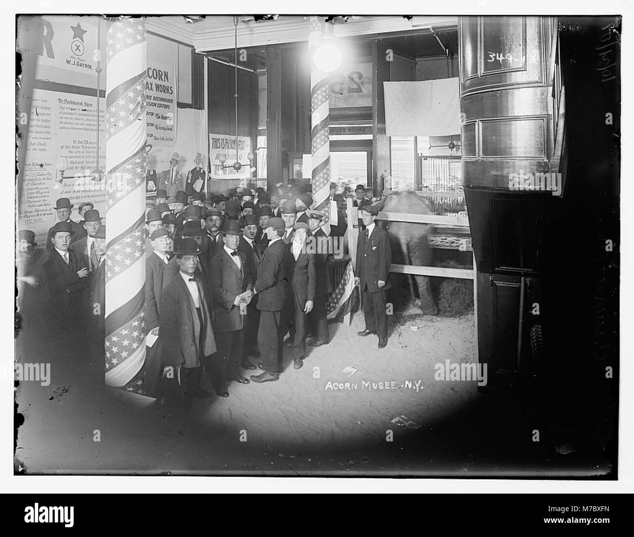 The Acorn Wax Museum in New York, known for its collection of lifelike ...