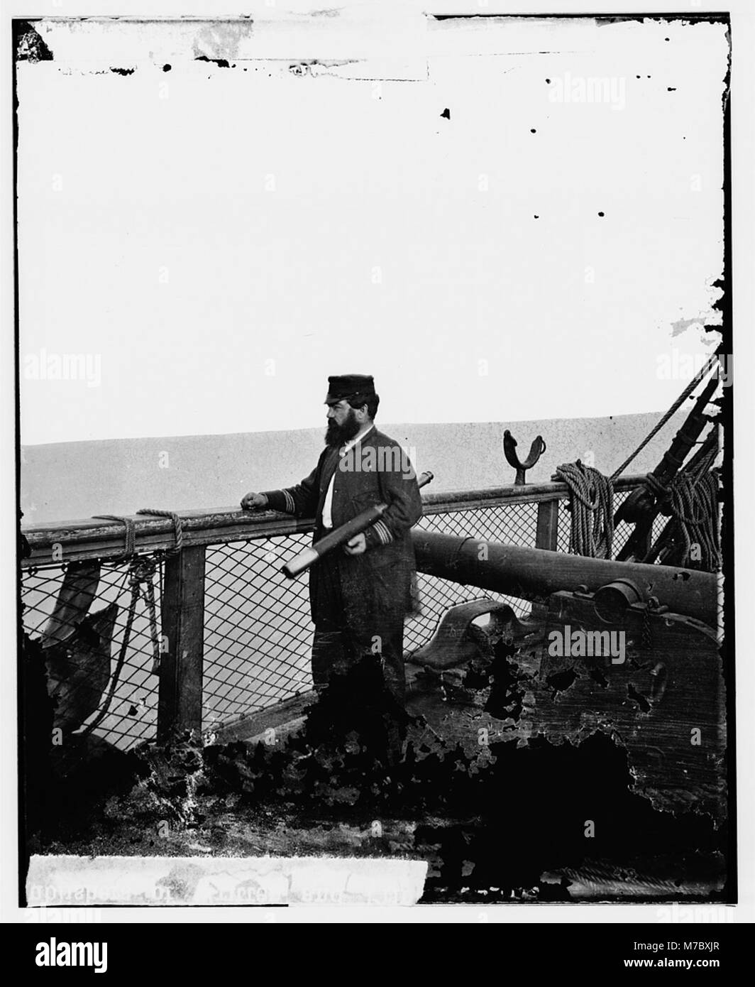 Admiral David D. Porter, Lieutenant Commander, is photographed on the ...