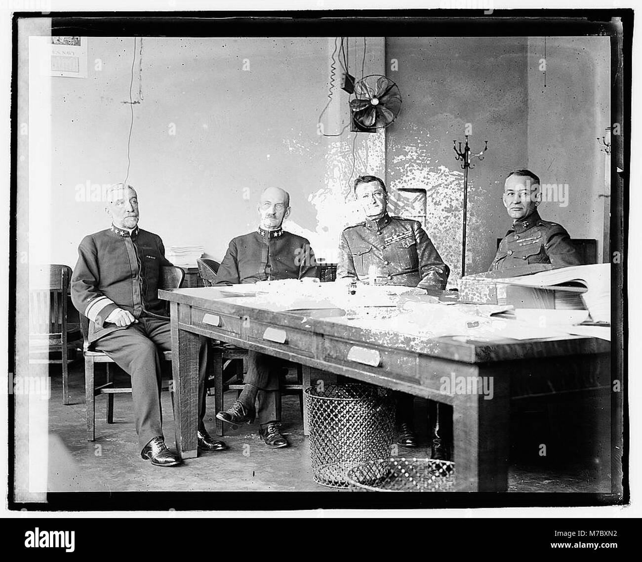 An image of several prominent military officers, including Admiral ...