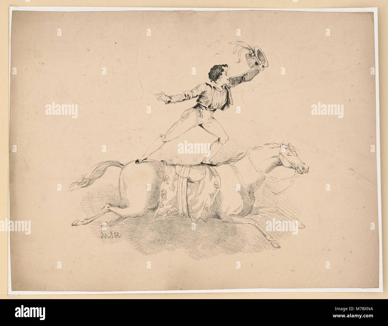 Circus performer 1800s hi-res stock photography and images - Alamy