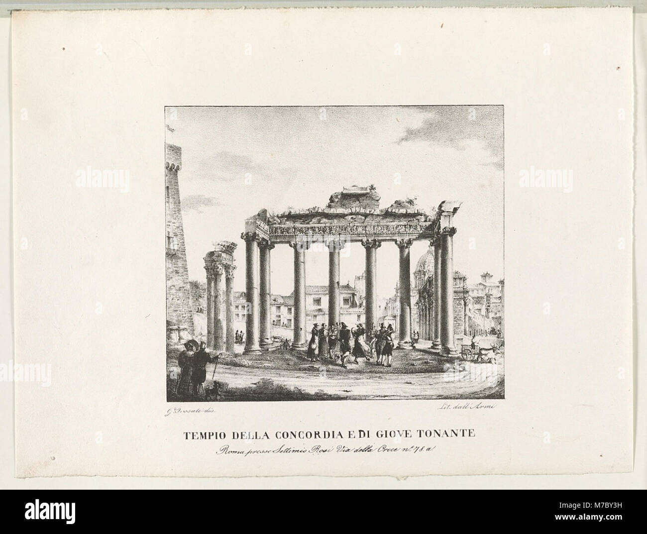 The Temple of Concord and the Temple of Jupiter Tonans are located in ...