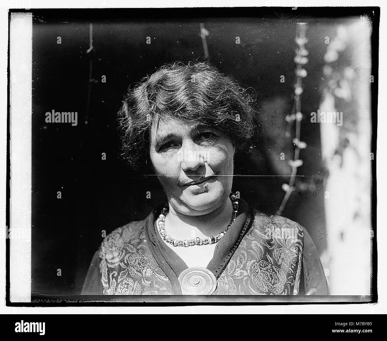A photograph of Alice Paul, a key figure in the women's suffrage ...