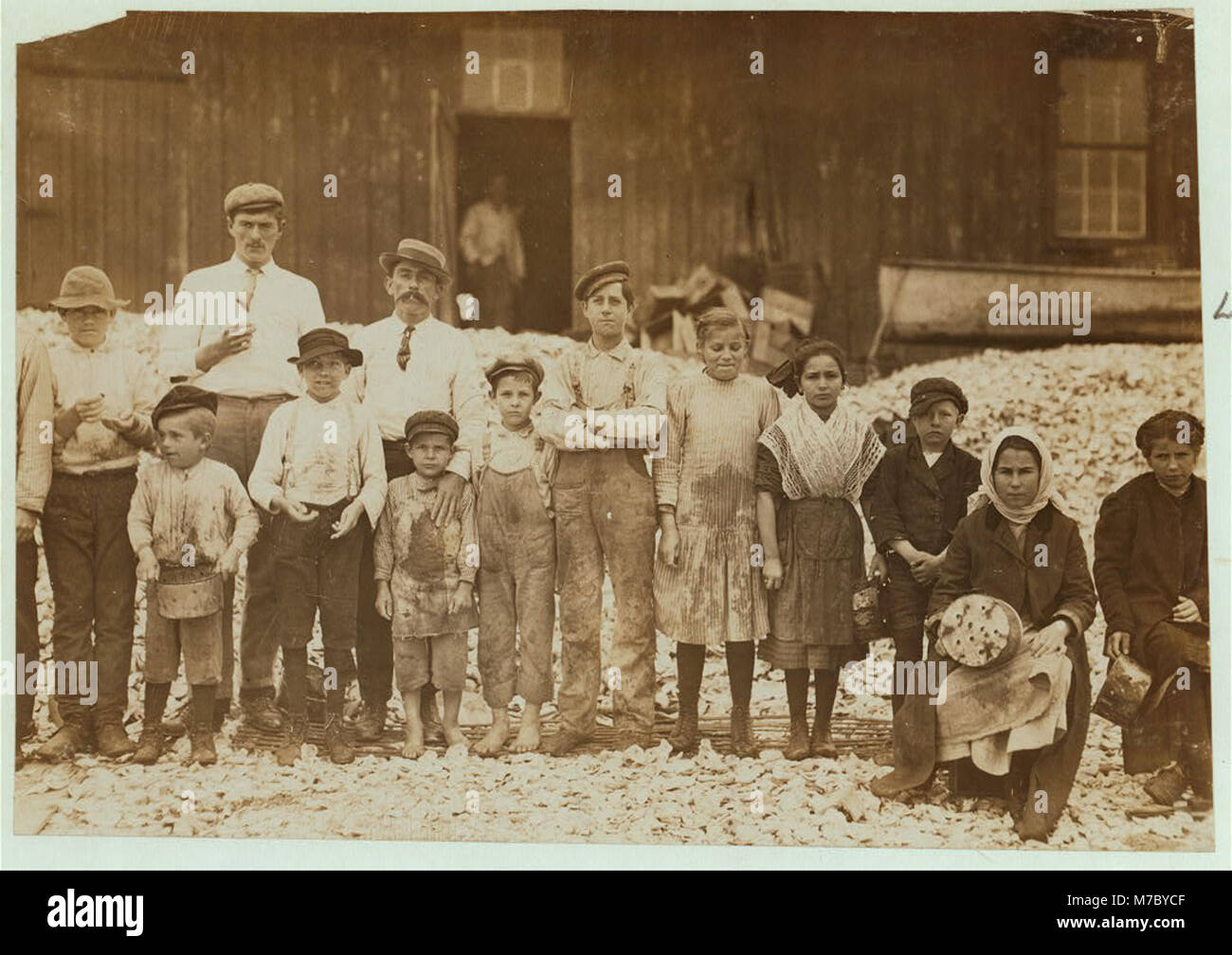 All these are shrimp-pickers in Dunbar, Lopez, Dukate Company. The ...