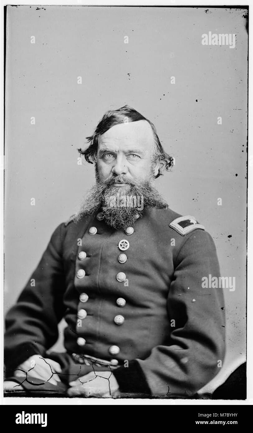A portrait of Alpheus S. Williams, a Union general during the American ...