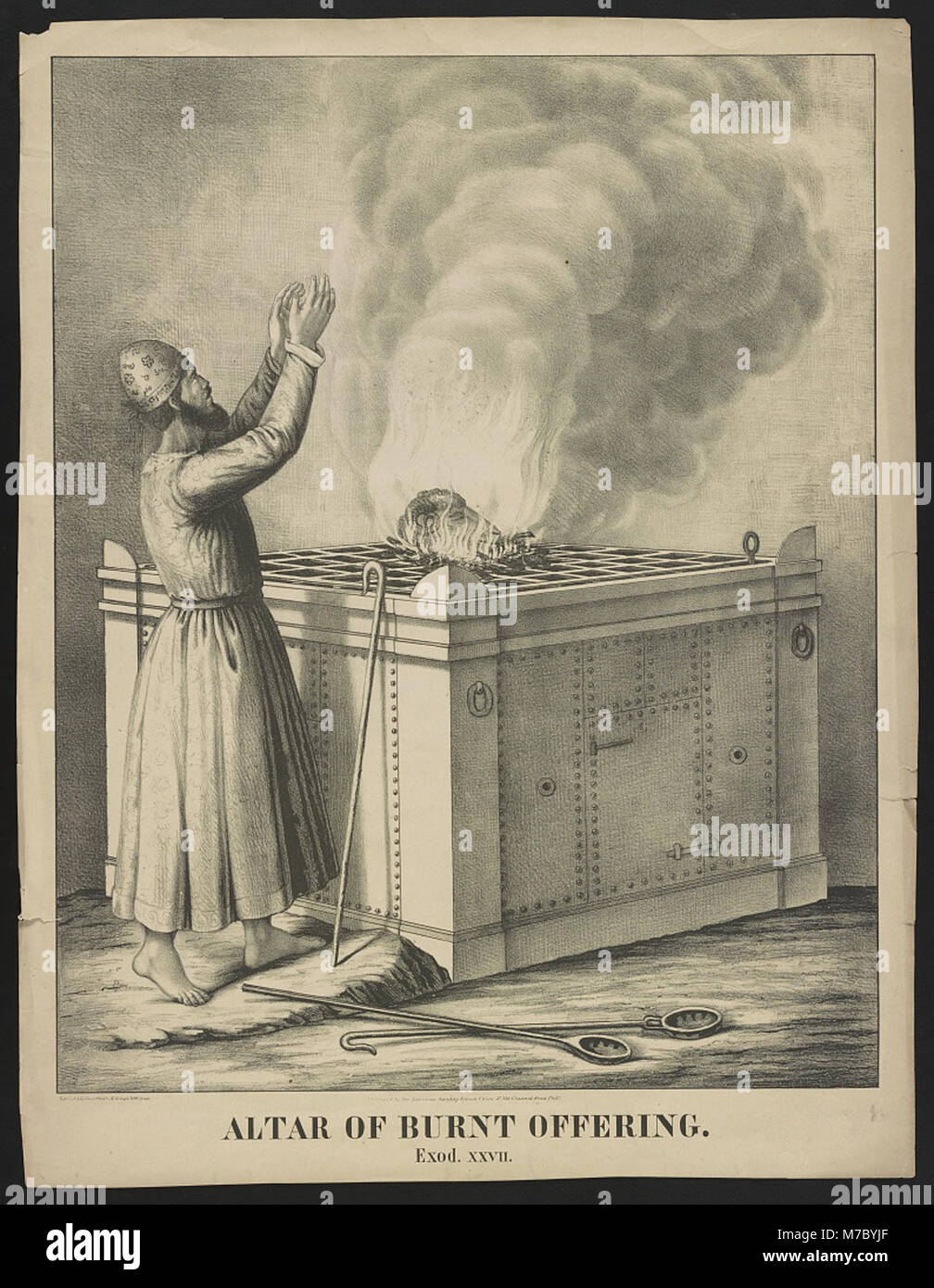 The altar of burnt offering hi-res stock photography and images - Alamy