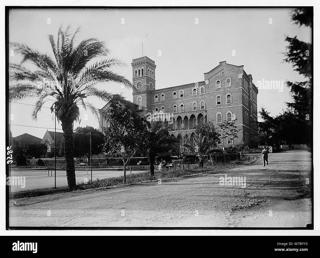 College Hall at the American University of Beirut (A.U.B.) is a ...