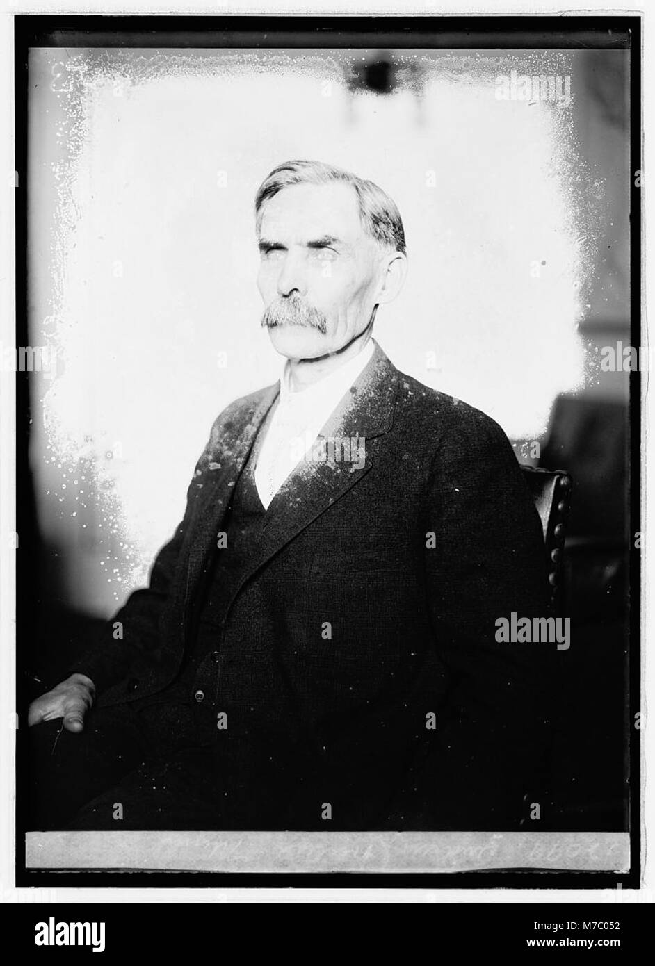 A portrait of Andrew J. Volstead, a Minnesota politician best known for ...