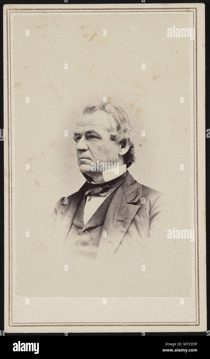 Andrew Johnson, the 17th President of the United States, served as Vice ...