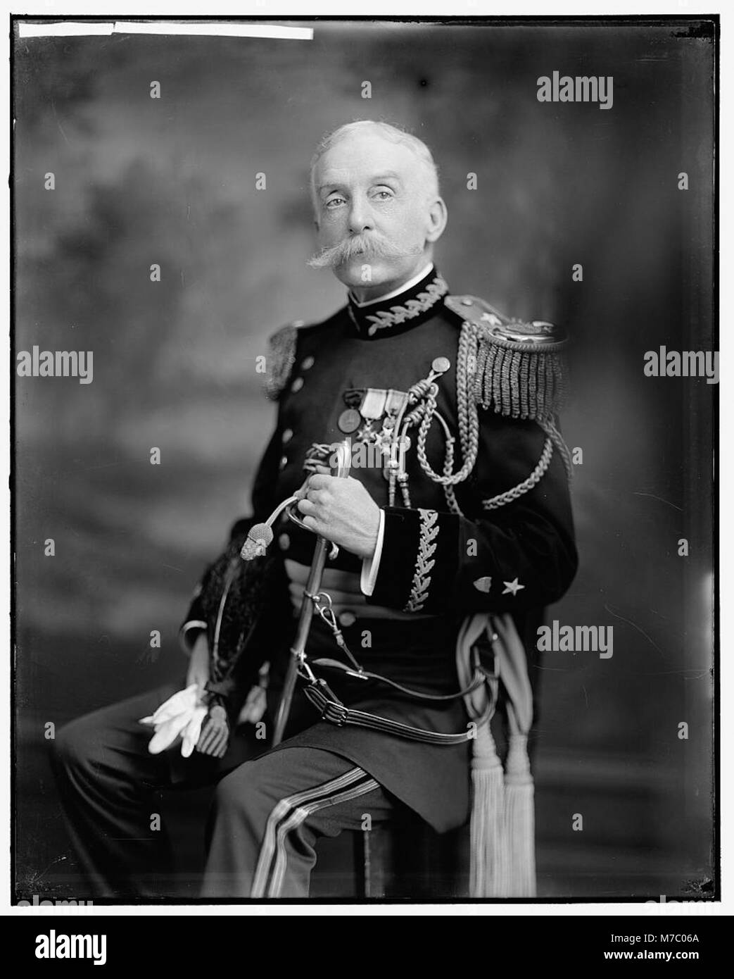 This image depicts General George Andrews, a U.S. military leader ...
