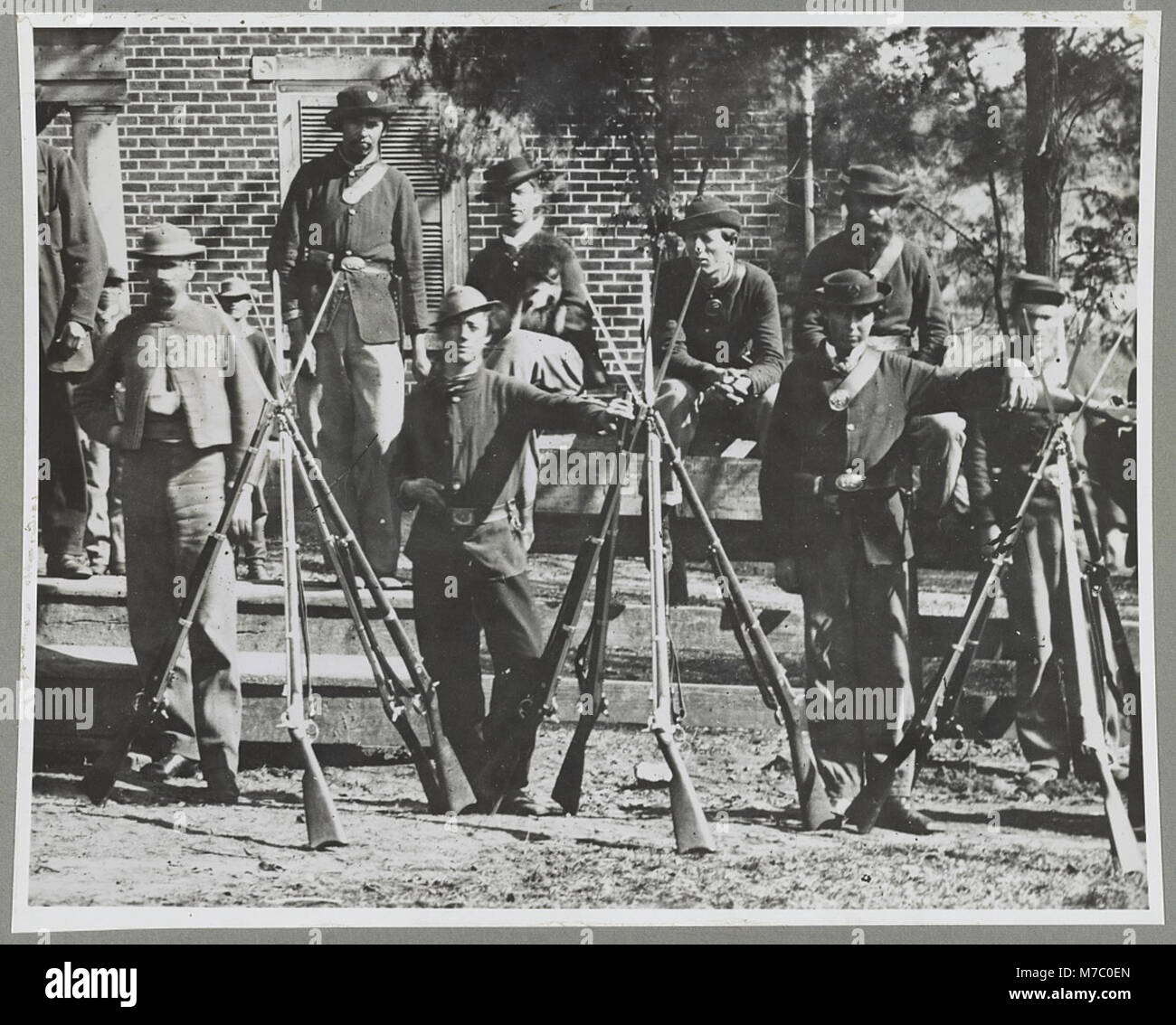 The Appomattox Courthouse in Virginia, April 1865, marks the site of ...