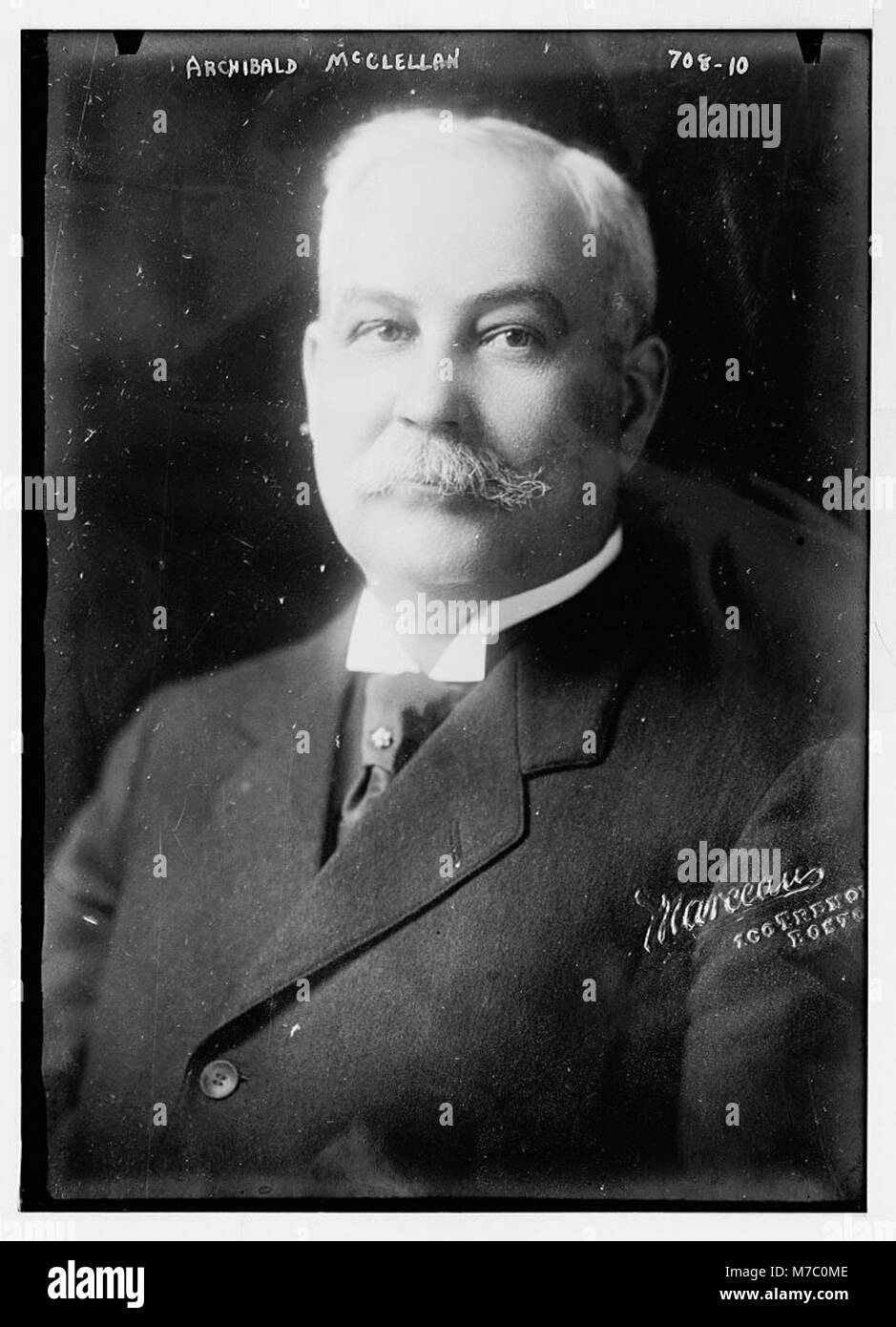 This portrait of Archibald McClellan depicts the American officer ...