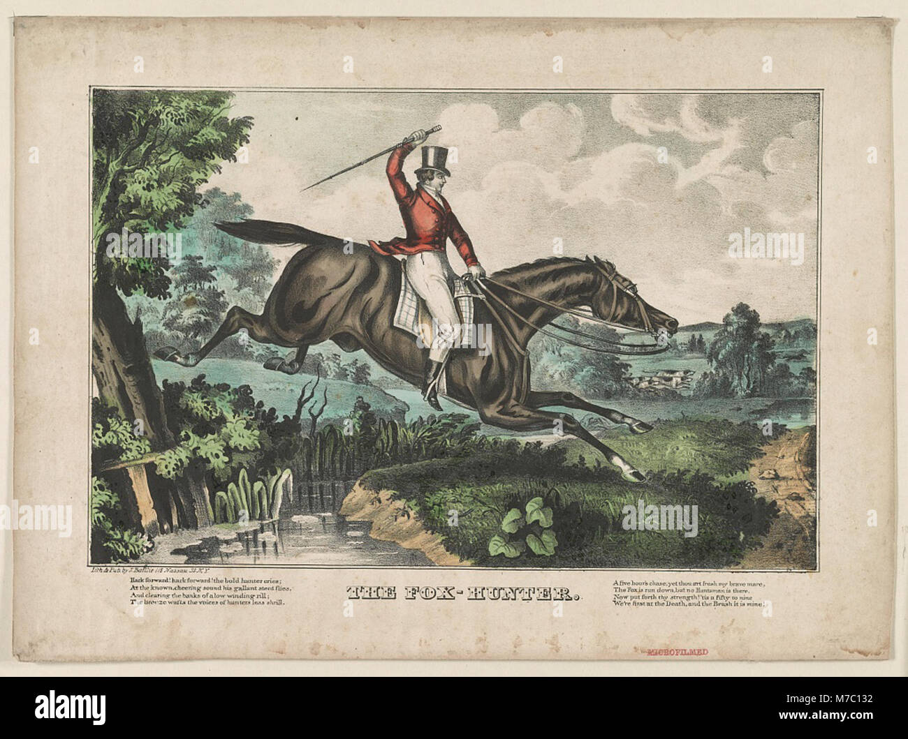 A portrait of a fox-hunter, showcasing the traditional attire and ...