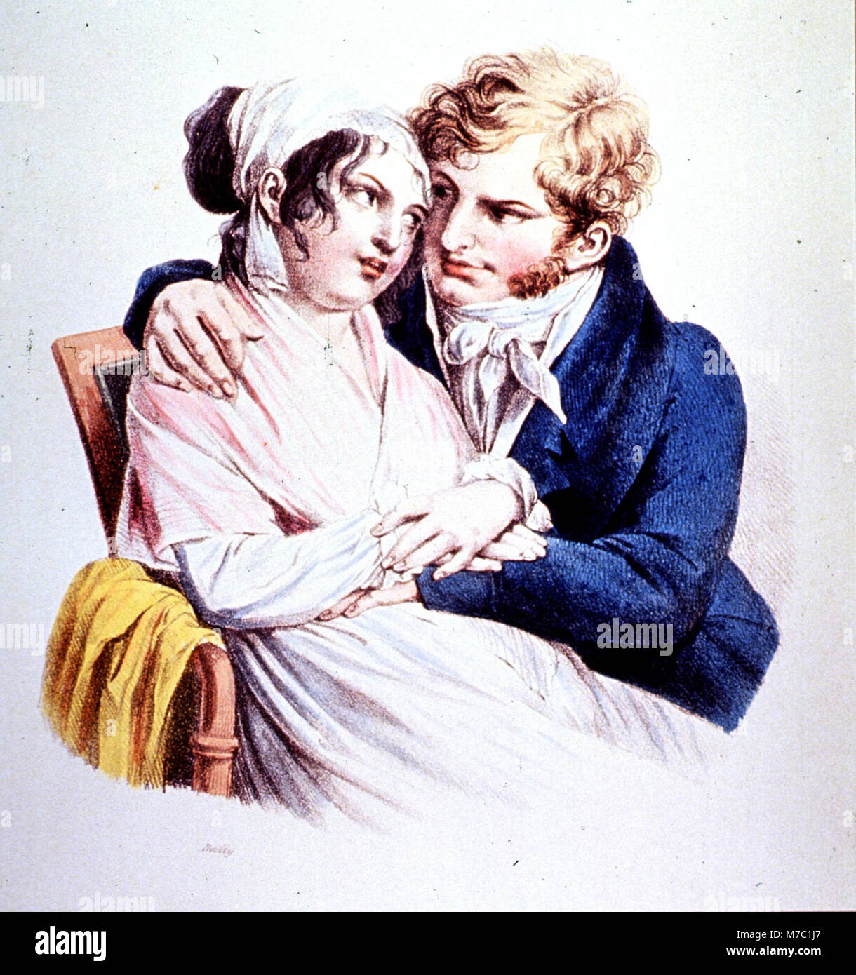 Louis L. Boilly, a French artist active in the late 18th and early 19th ...