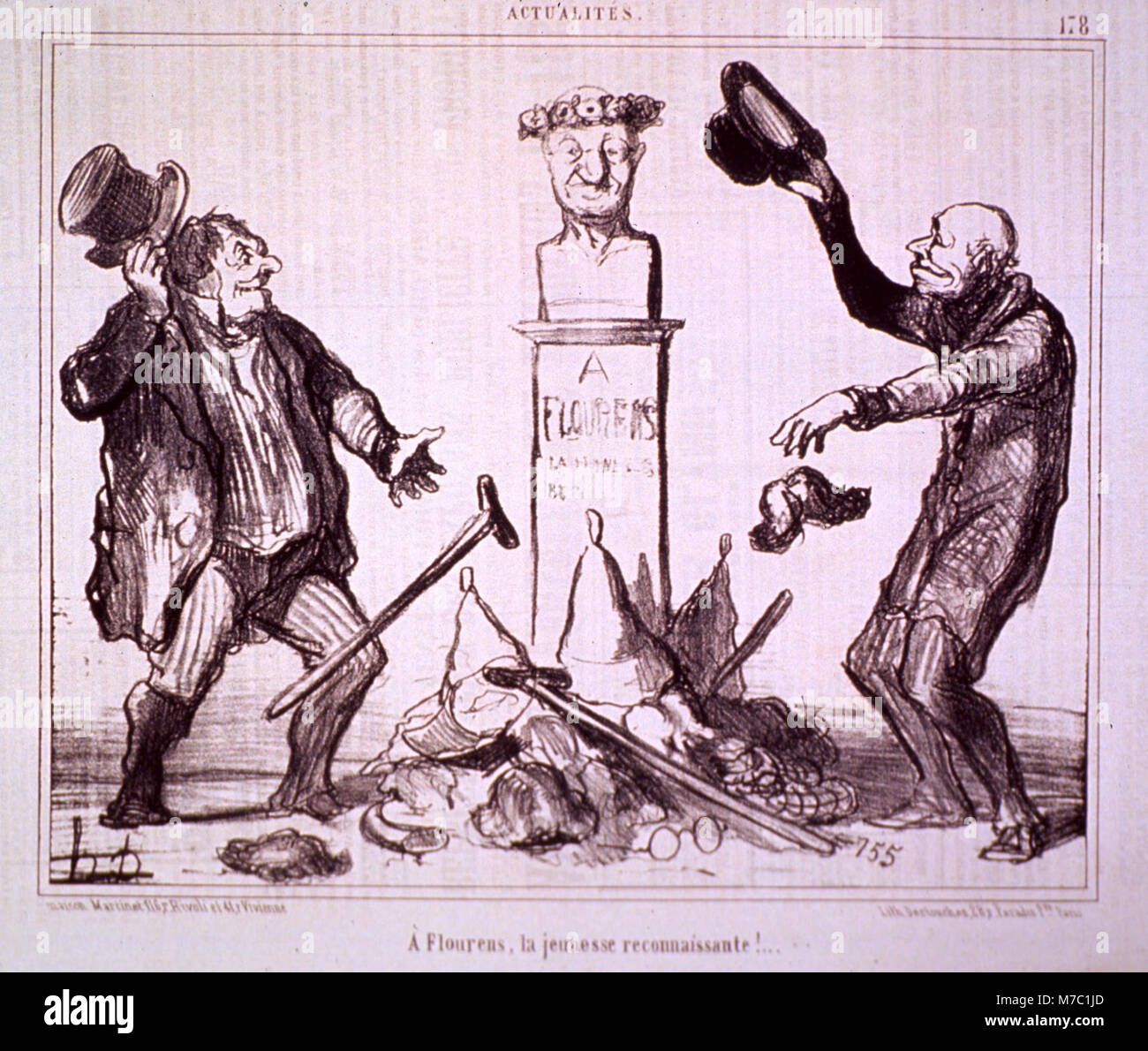 Honoré Daumier (1808-1879) was a French lithographer, painter, and ...