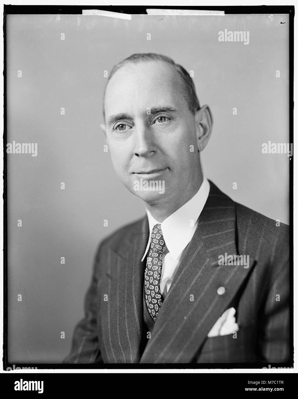 A photograph of Honorable Parke M. BA..., whose title indicates a ...