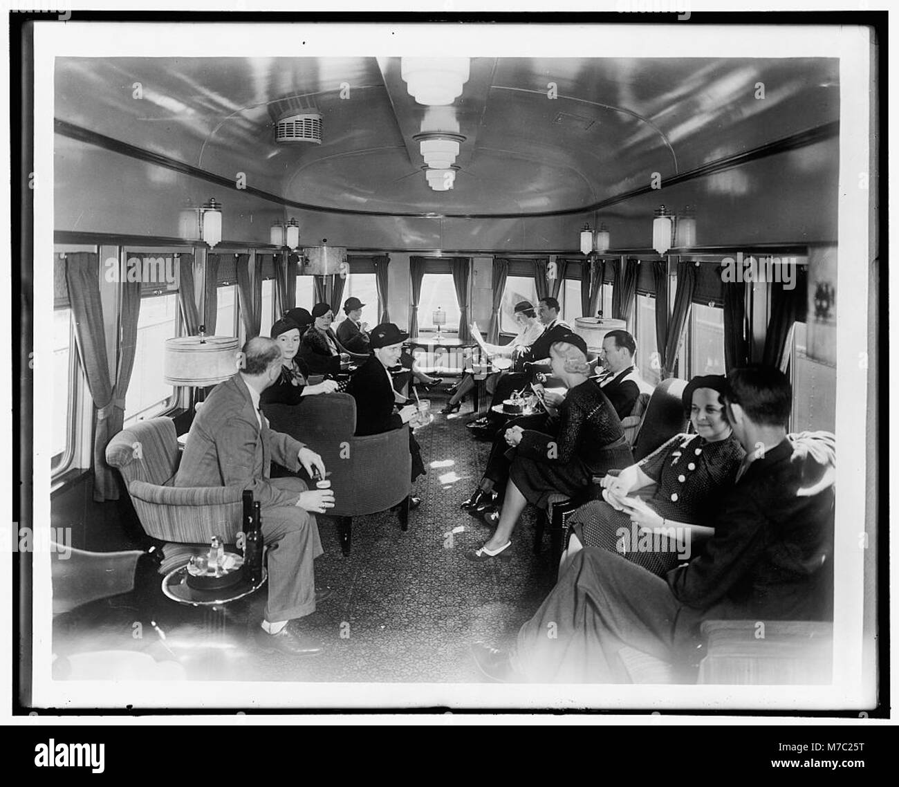 Baltimore & Ohio trains LOC hec.14553 Stock Photo - Alamy