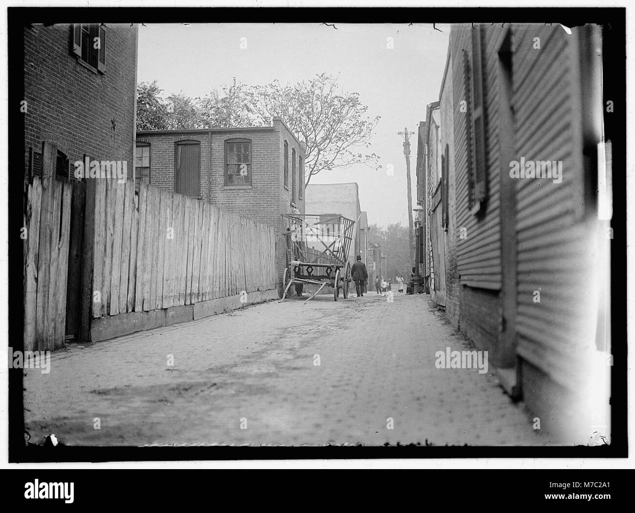 ALLEY CLEARANCE. SLUM VIEWS LCCN2016863792 Stock Photo - Alamy