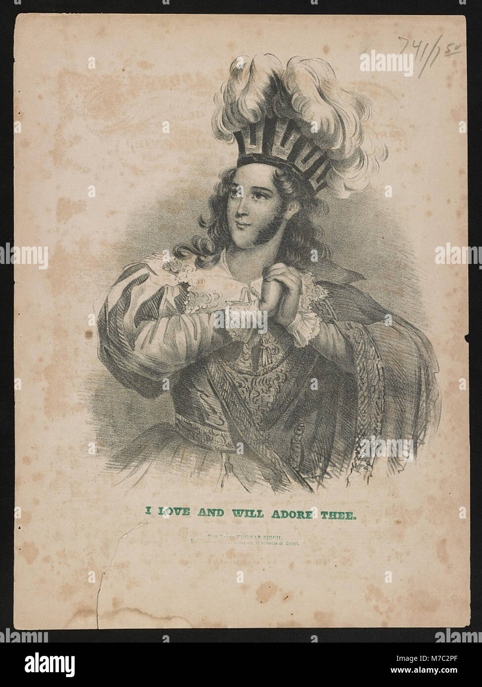 Illustration or artwork depicting a romantic or affectionate sentiment ...