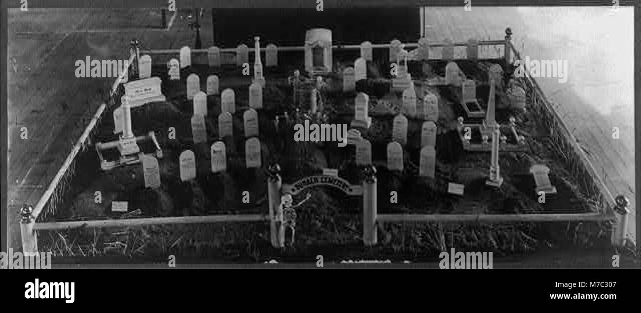 A photograph of Buhach Cemetery, showcasing a rural burial ground with ...