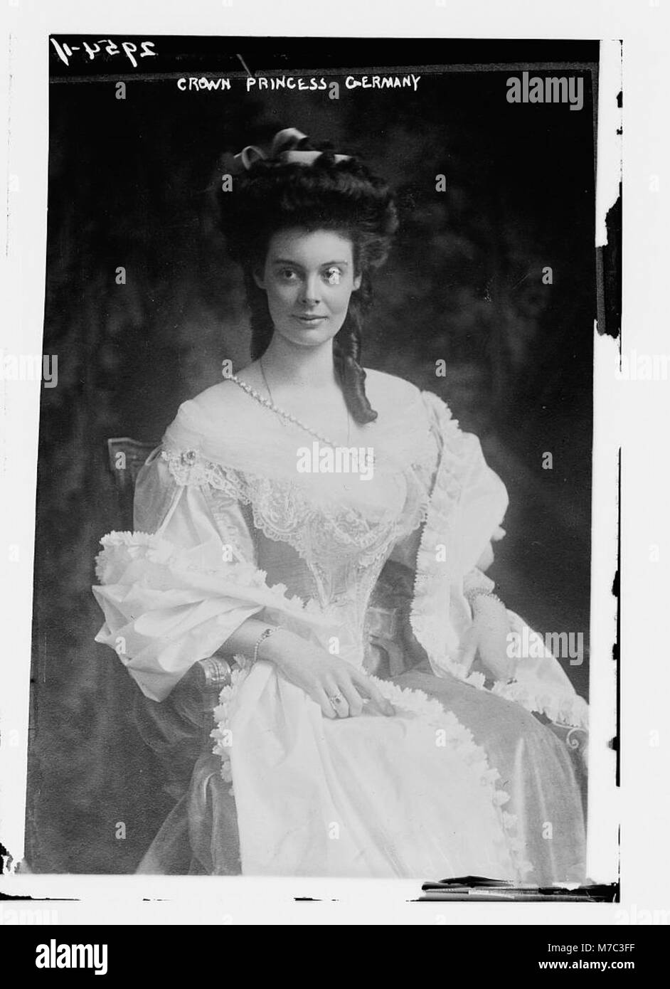 The image portrays the Crown Princess of Germany, offering a glimpse ...