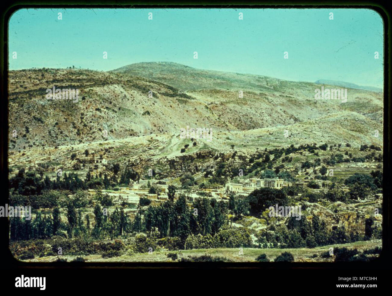 An image depicting the historical regions of Damascus, Palmyra, Baalbek ...