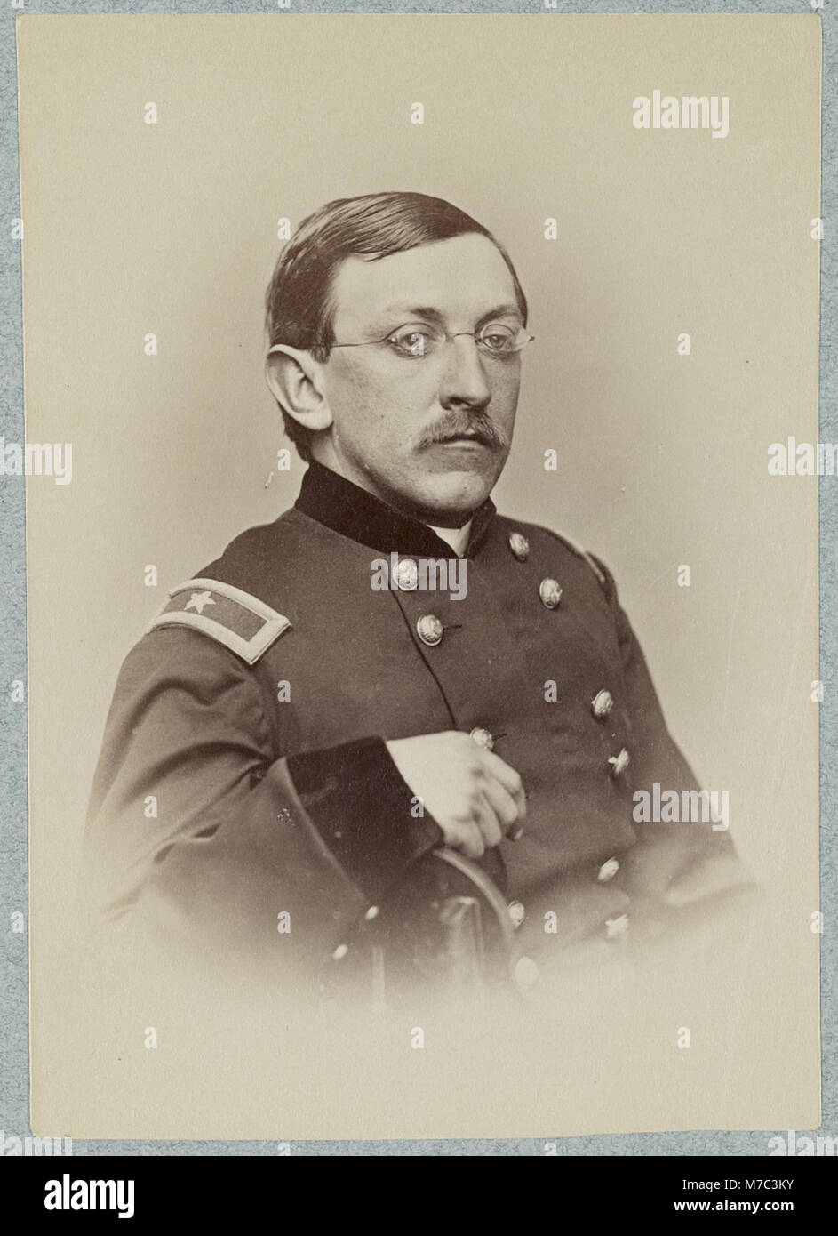 A portrait of Bvt. Maj. Gen. G. H. Chapman, a U.S. Army officer who ...