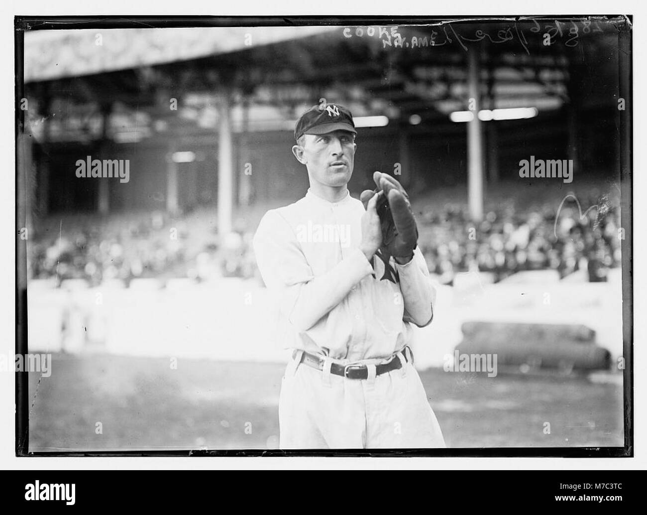 Doc Cook, a baseball player for New York AL, pictured at the Polo ...