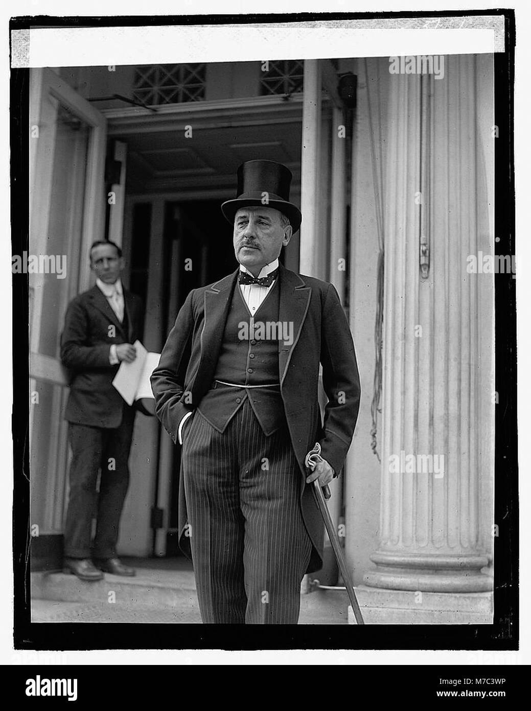 A photograph of Dr. Don Rafael Elizalde, taken on May 7, 1923 ...