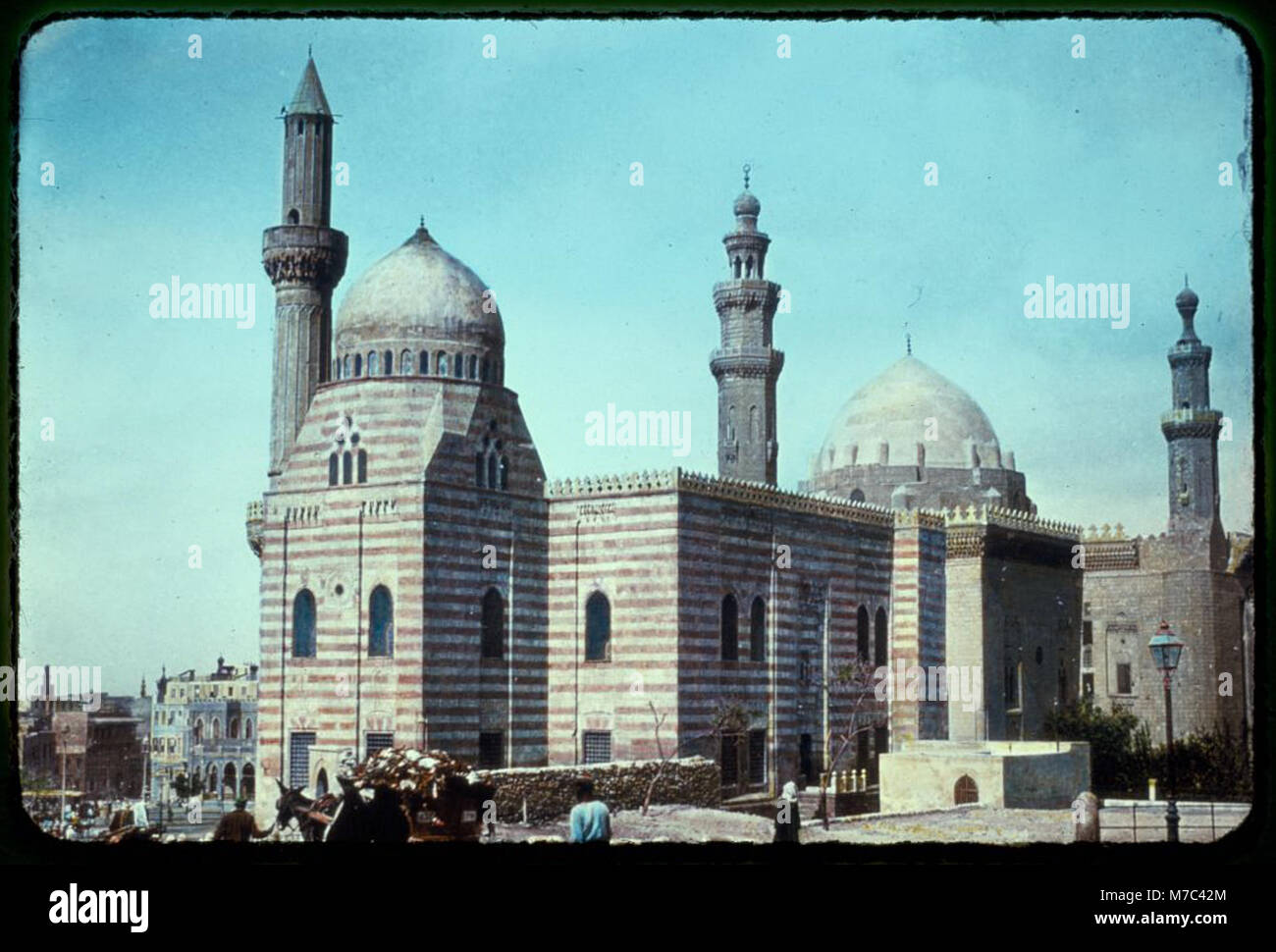 The Mosque of Mahmoudieh in Cairo, Egypt, an example of Islamic ...