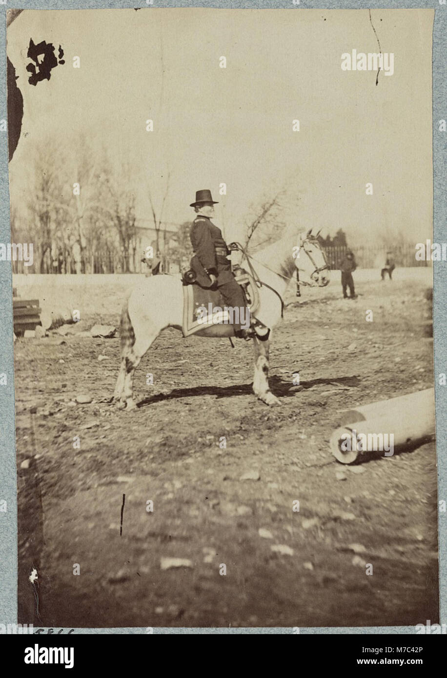 Portrait of Major General George H. Thomas, a key Union commander ...
